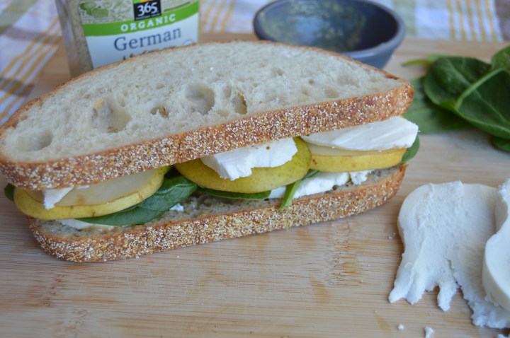 Quick & Easy: Fresh Mozzarella and Pear Grilled Cheese Sandwiches with ...